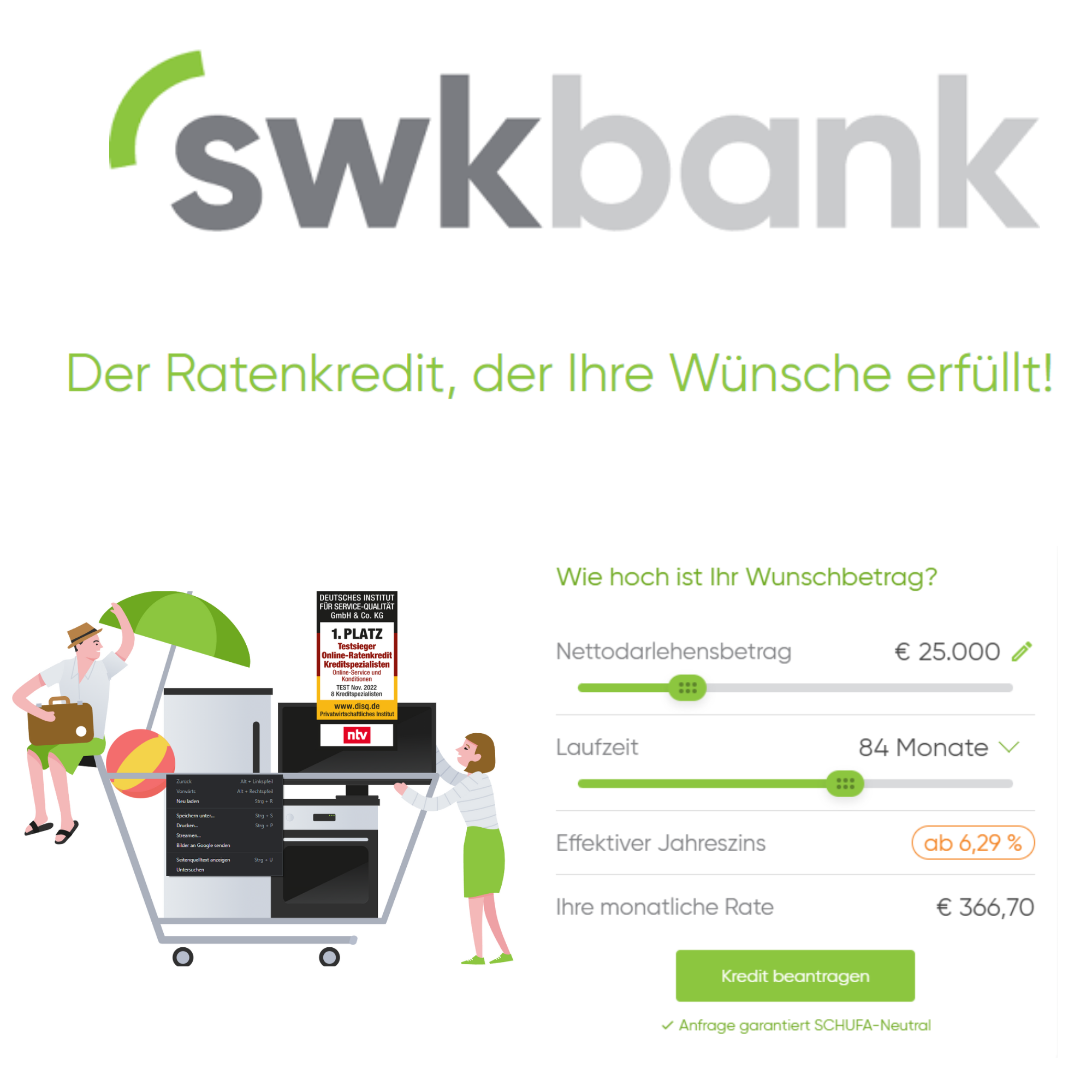 Swk Bank Kredit Abgelehnt